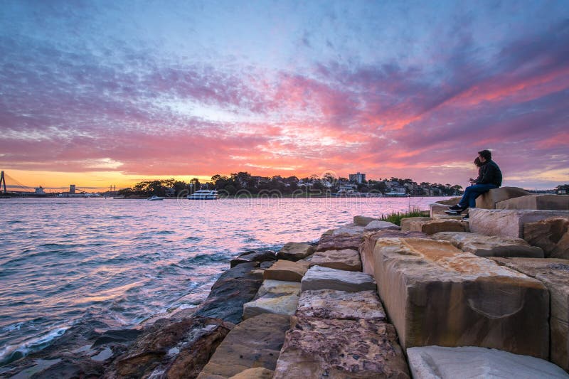Barangaroo Reserve in Sydney Editorial Photo - Image of city, crane ...