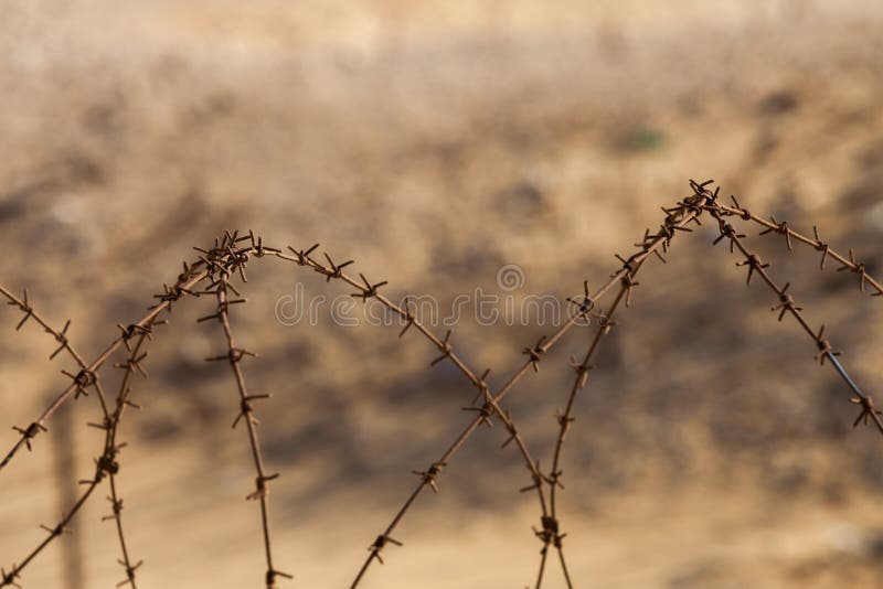 Barb wire stock photo. Image of points, steel, edge, spike - 57320538