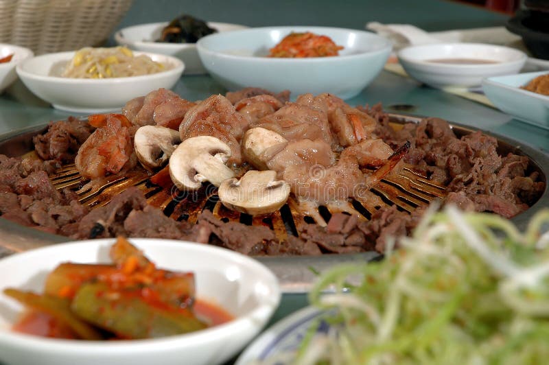 Barbacoa coreana 2 imagen de archivo. Imagen de barbacoa - 4753383