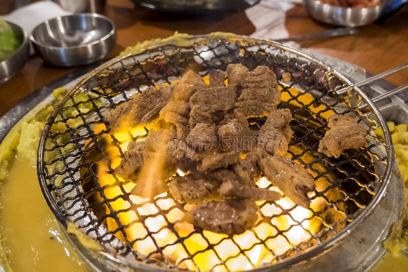 Barbacoa Coreana Deliciosa Del Estilo Foto de archivo - Imagen de chino ...