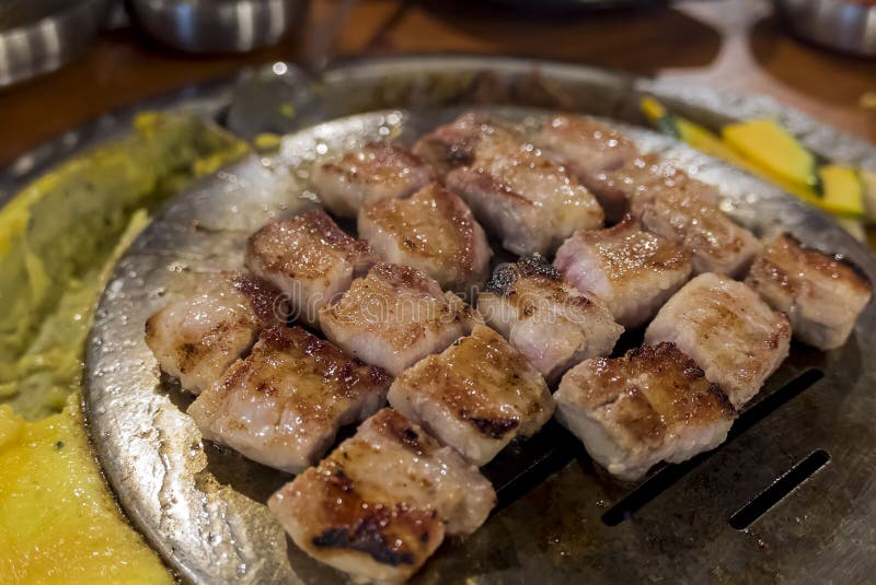 Barbacoa Coreana Deliciosa Del Estilo Imagen de archivo - Imagen de ...