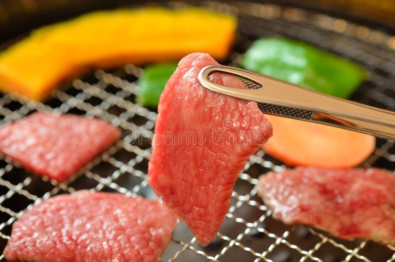 Barbacoa coreana Yakiniku imagen de archivo. Imagen de restaurante ...