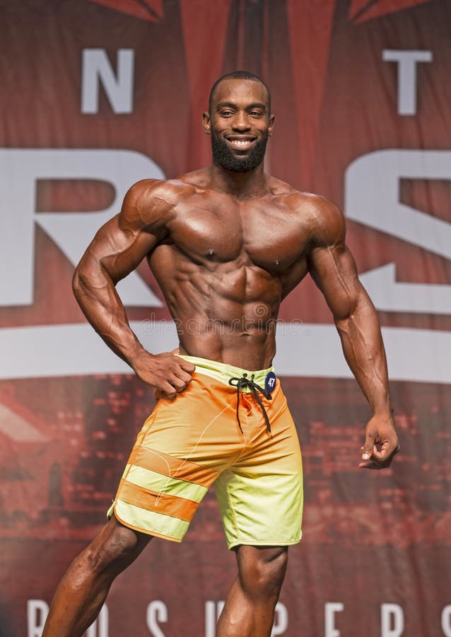 Barbados-Bodybuilder Nimmt 2. in Toronto-Wettbewerb Redaktionelles ...