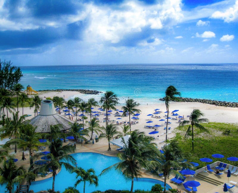The Barbados Hilton stock image. Image of pool, barbados - 83444645