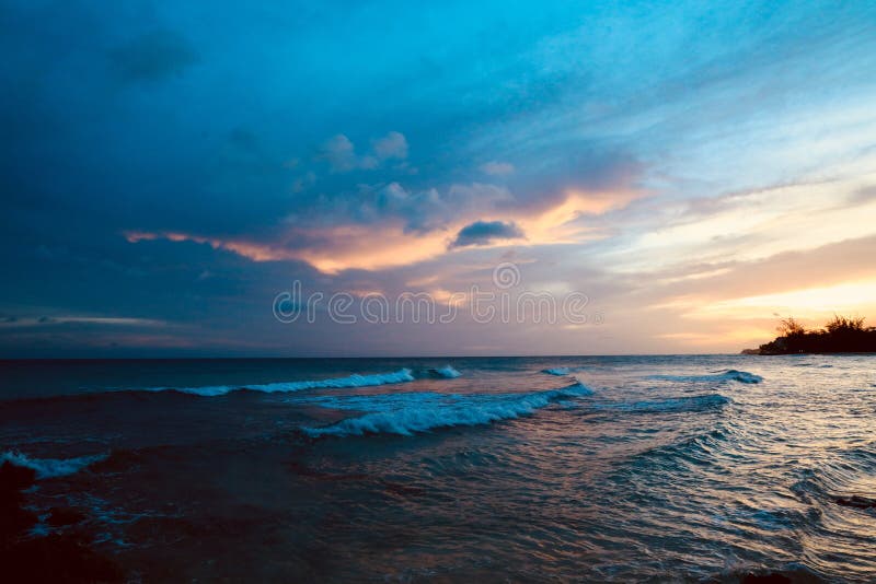 Barbados Sunset Dover Beach Stock Photos - Free & Royalty-Free Stock ...