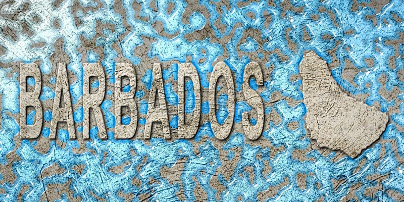 Barbados Water Management Concept Stock Illustration - Illustration of ...