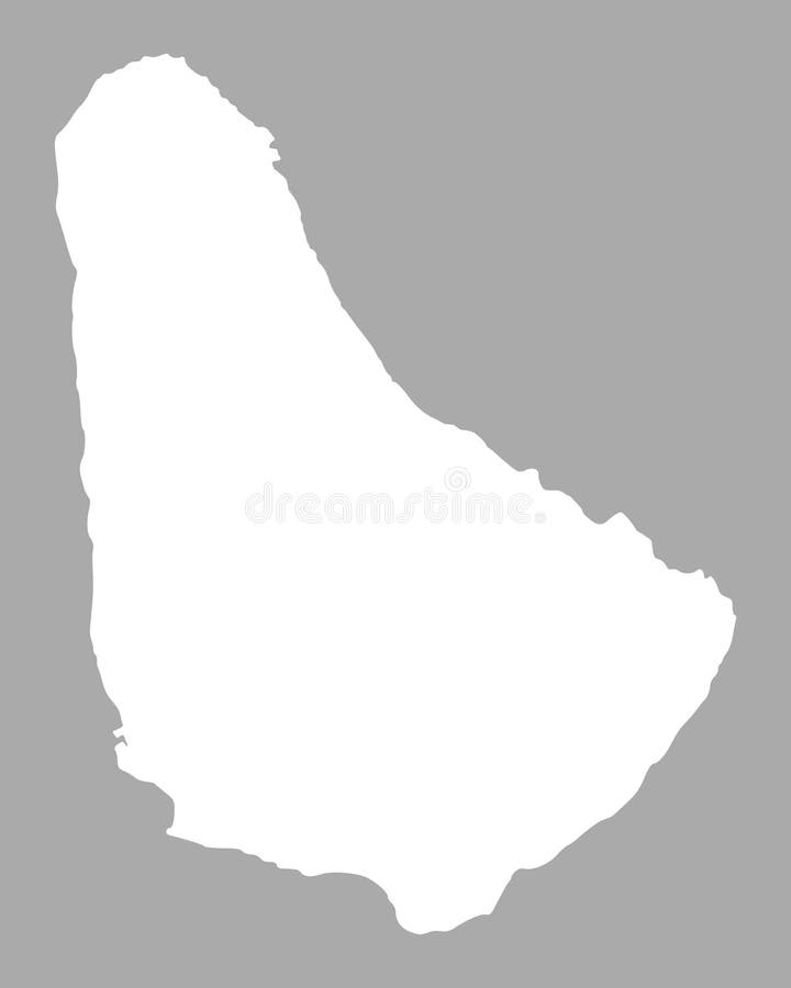 Map of Barbados stock vector. Illustration of dots, geography - 81261704