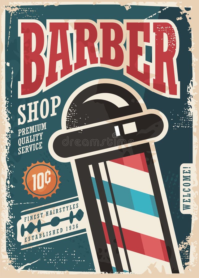 Lista De Preços Para Barbearia Ilustração do Vetor - Ilustração de ...