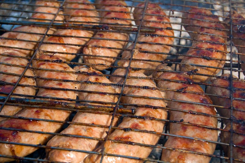 Barbecue stock photo. Image of german, meat, bratwurst - 10313894