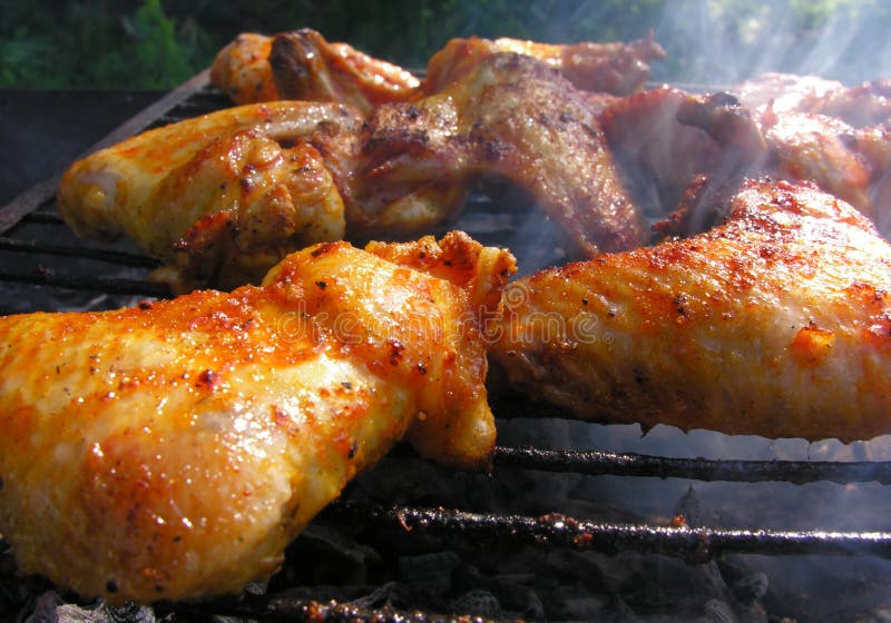 Barbecue stock image. Image of pieces, grill, appetizing - 18002125