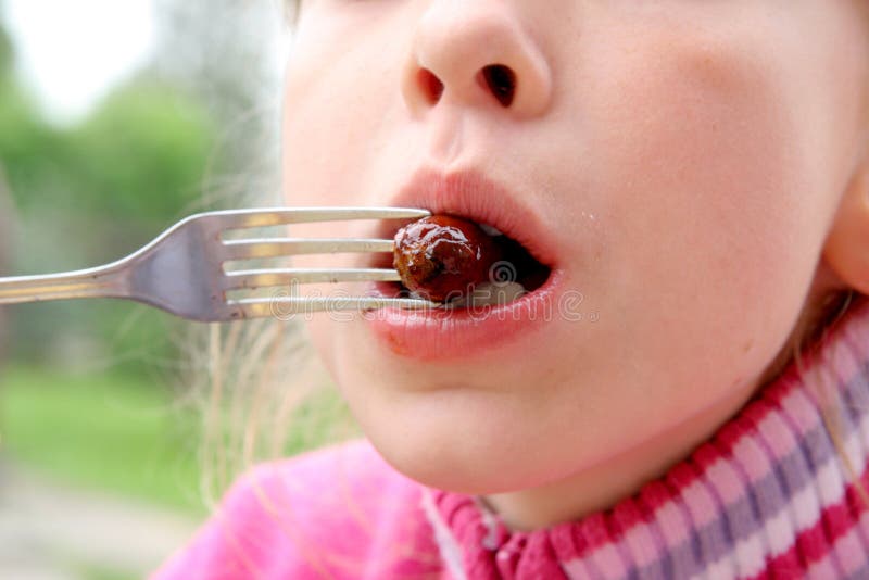 Barbecue stock photo. Image of face, girls, children, child - 843640