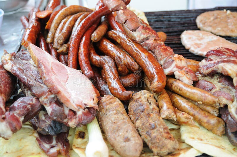 Barbecue stock image. Image of hamburger, beef, outside - 9328853