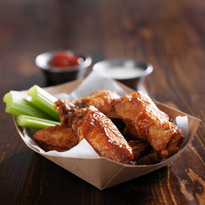 Chicken wings and drumlets stock photo. Image of barbecue - 7703320