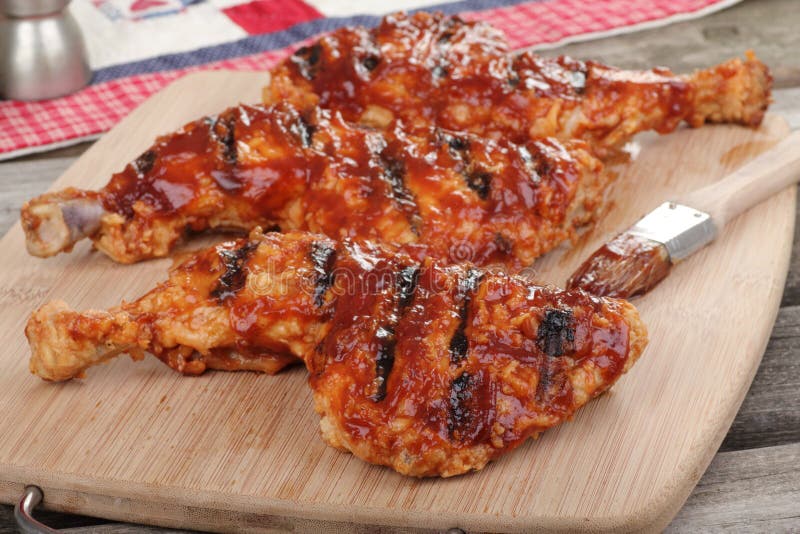 Barbecue chicken wing stock photo. Image of chinese, daintiness - 73737080