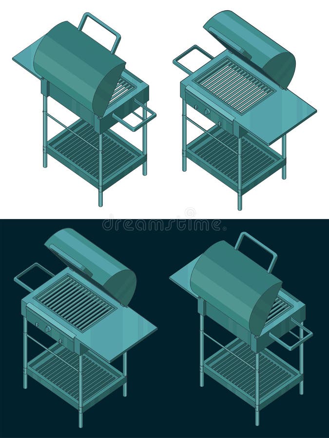 Grill Blueprints Stock Illustrations – 11 Grill Blueprints Stock ...
