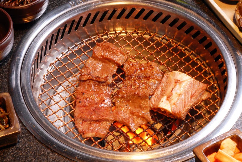 Barbecue coreano squisito immagine stock. Immagine di corea - 2866701