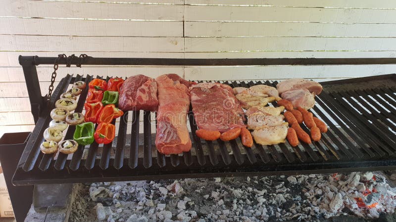 Barbecue day stock image. Image of pieces, barbecue - 134816183