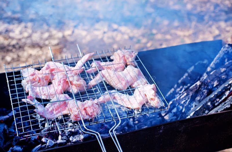 Barbecue stock photo. Image of burn, cooked, barbecue - 39141730