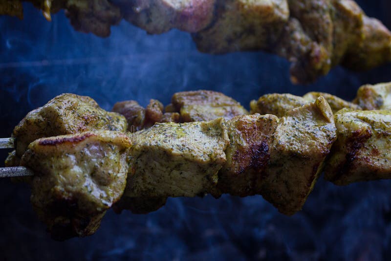 Barbecue stock photo. Image of grill, healthy, marinated - 33767526