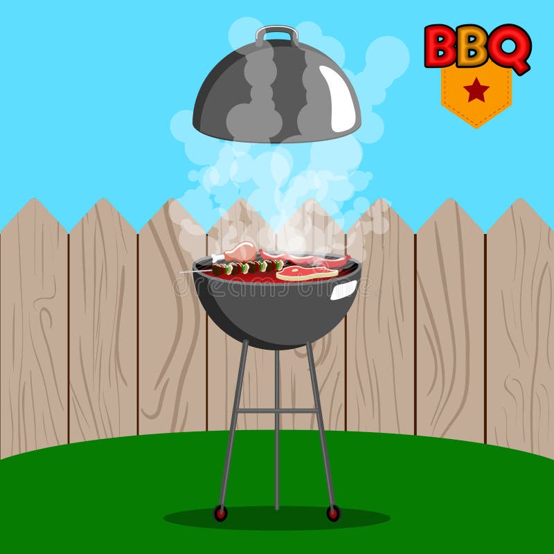 Barbecue graphic design stock vector. Illustration of barbeque - 152430488