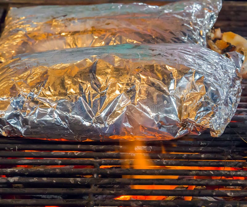 Barbecue Grill food stock image. Image of coal, heat - 57693093