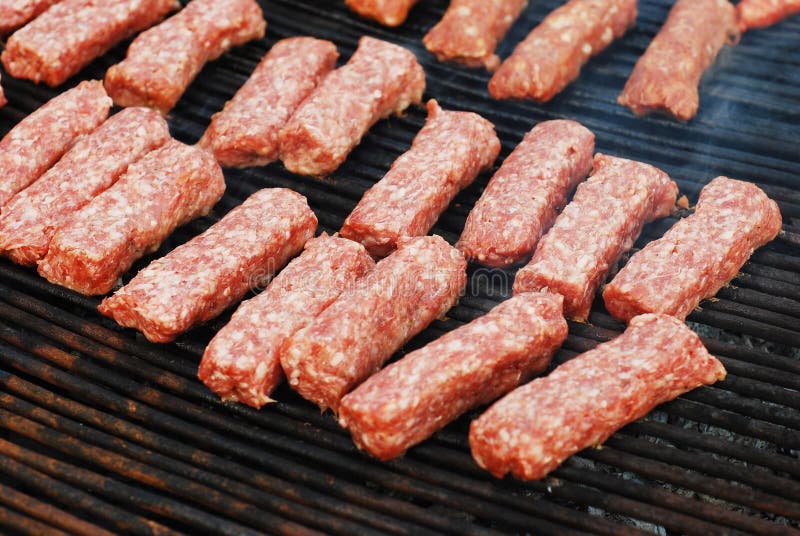 Barbecue meat stock photo. Image of sausages, snack, grill - 19362982