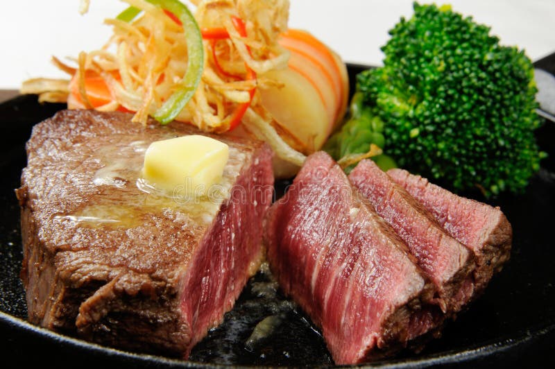 Barbecue meat stock photo. Image of dish, plate, delicious - 8439470