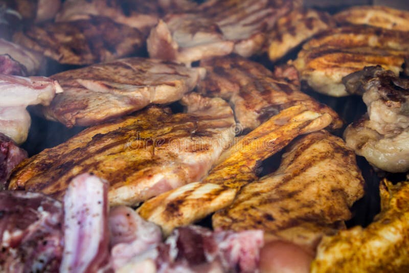 Barbecue stock image. Image of outdoors, food, lunch - 30345873