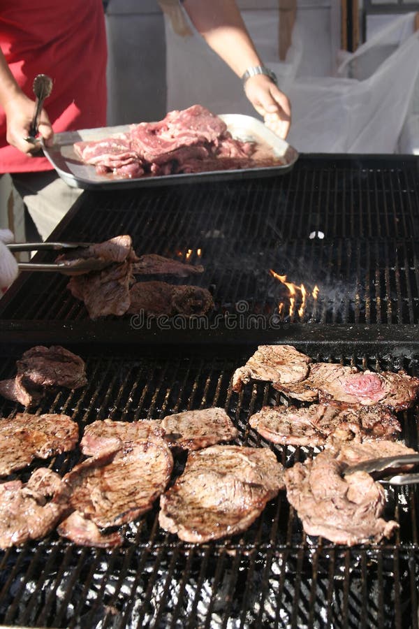 Barbecue party stock photo. Image of bovine, lunch, meal - 1553332