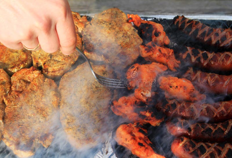 Barbecue season stock photo. Image of fresh, healthy - 13805648