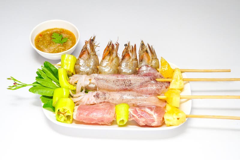 Barbecue set stock photo. Image of rustic, chicken, group - 29173906