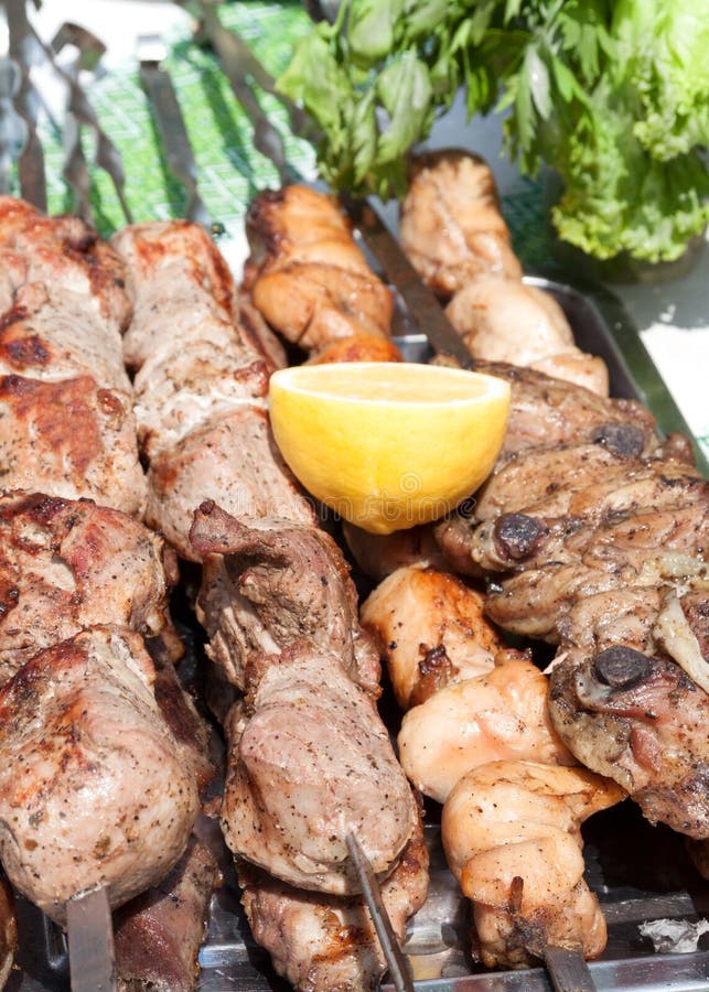Beef On Barbecue Spit Picture. Image: 85158066