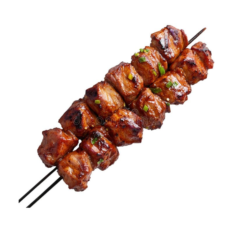Barbecue Stick of Beef Meat on Transparent Background - Ai Generated ...