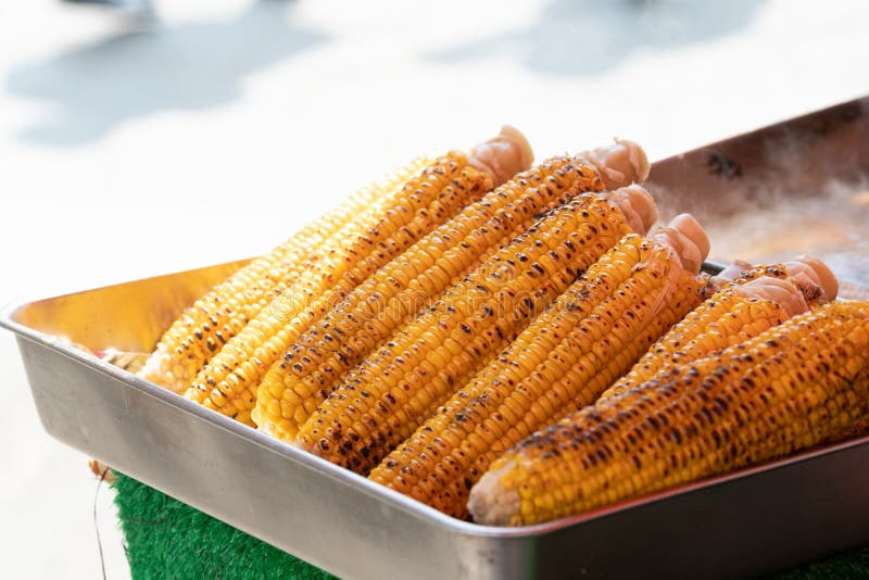 Barbecue on Street food stock photo. Image of fresh - 146061290