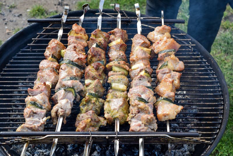 Barbecue stock image. Image of barbecue, lunch, meat - 80357245