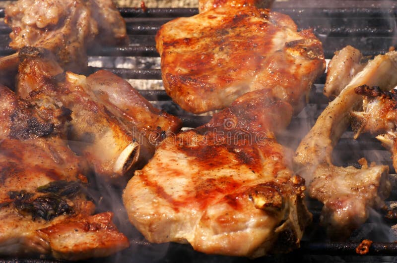 Barbecue time stock image. Image of grilled, roast, restaurant - 5040523