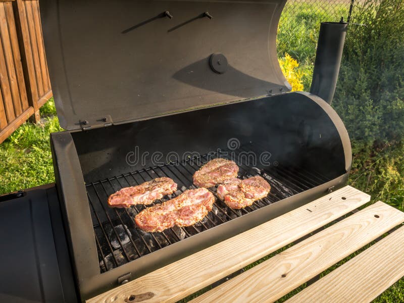 Barbecue time stock image. Image of grill, cook, greasy - 72339627