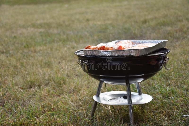 Barbecue Time during Summer Stock Image - Image of burn, places: 97424349