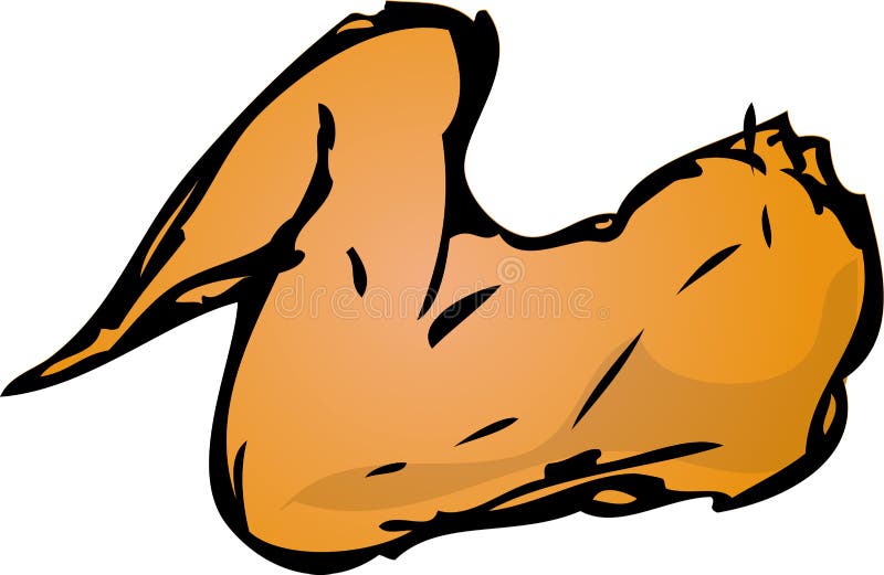 Barbecued wings stock vector. Illustration of cooking - 3143896