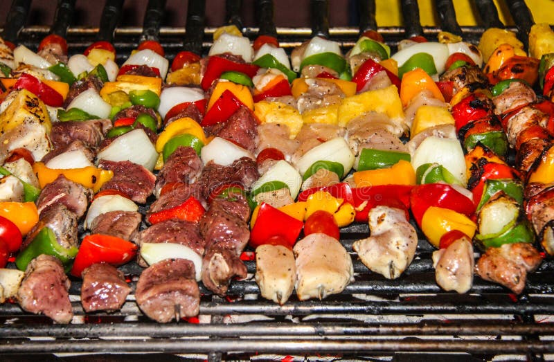 Barbecues stock photo. Image of food, healthy, grilled - 32195260