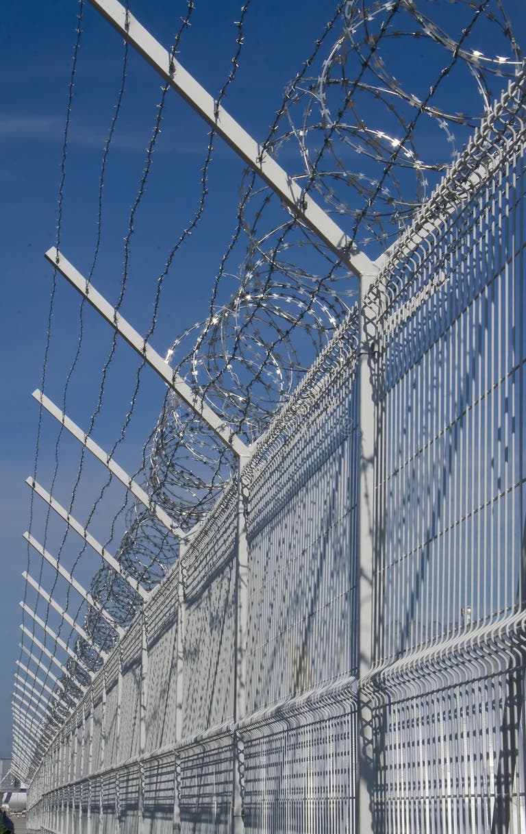 1,236 Barbed Wire Top Fence Stock Photos - Free & Royalty-Free Stock ...