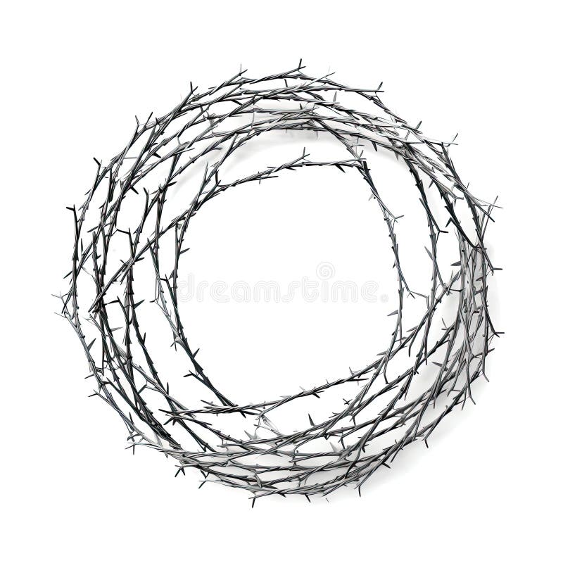 Barbed Coil Wire Stock Illustrations – 63 Barbed Coil Wire Stock ...
