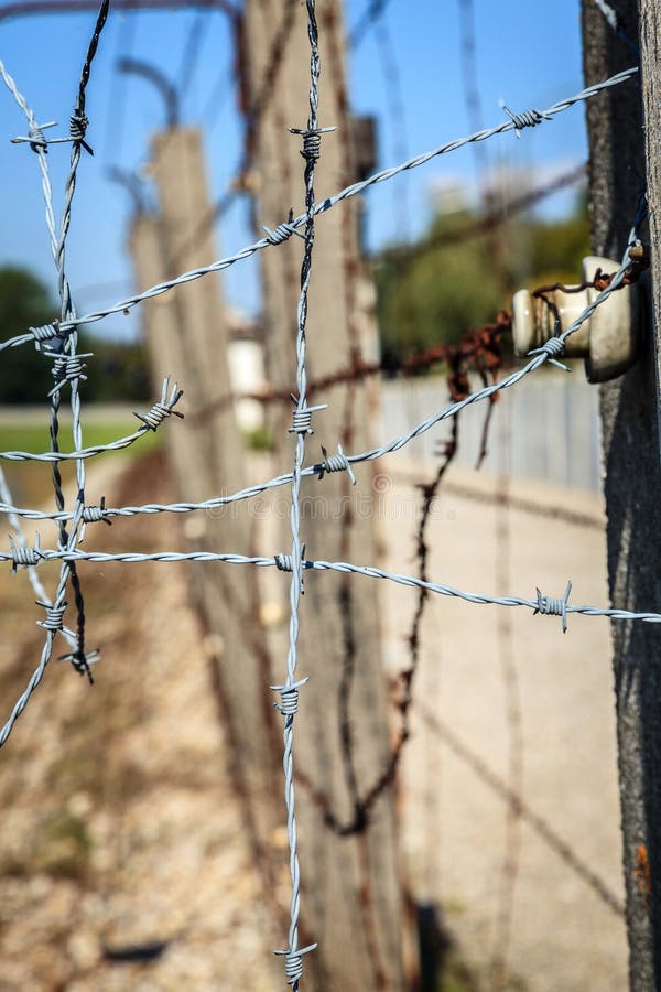 Barbed wire editorial image. Image of monument, barbed - 311400720