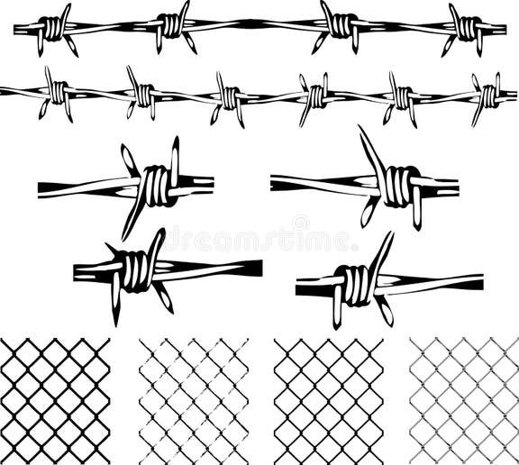 Razor Wire Stock Illustrations – 1,211 Razor Wire Stock Illustrations ...