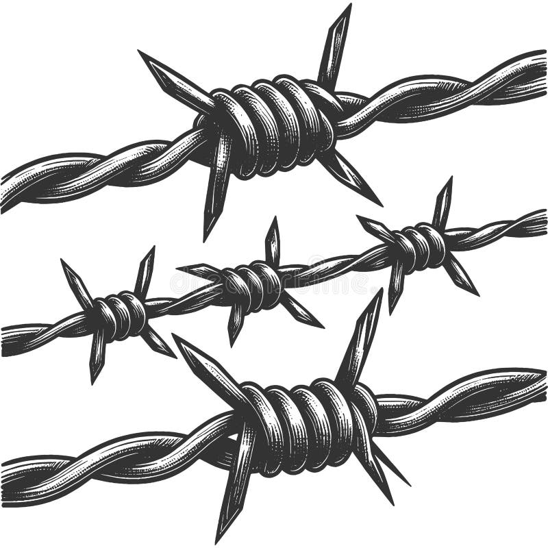 Barbed Wire Drawing Border Barbed Wire Border Images – Browse 69,867
