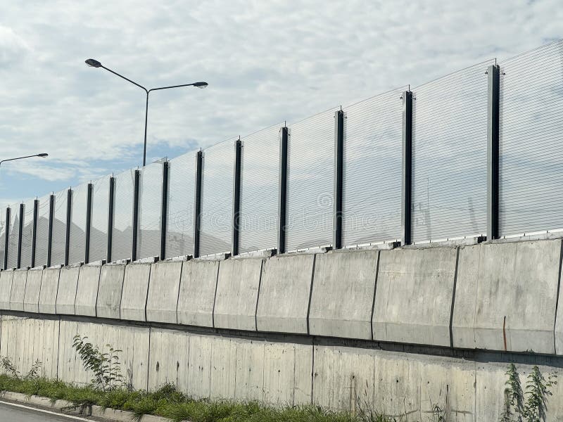 Barbed Wire Fence on the Road Stock Image - Image of wall, barbed ...