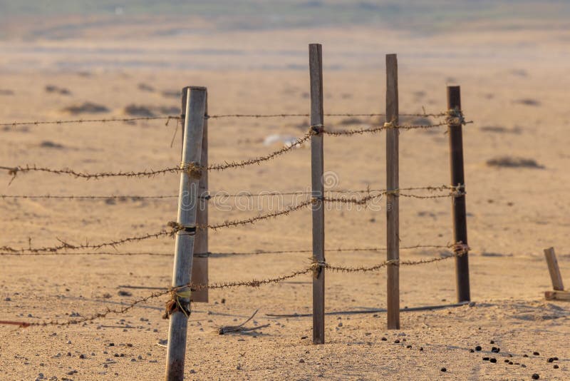 Military Barbed Wire Desert Stock Photos - Free & Royalty-Free Stock ...