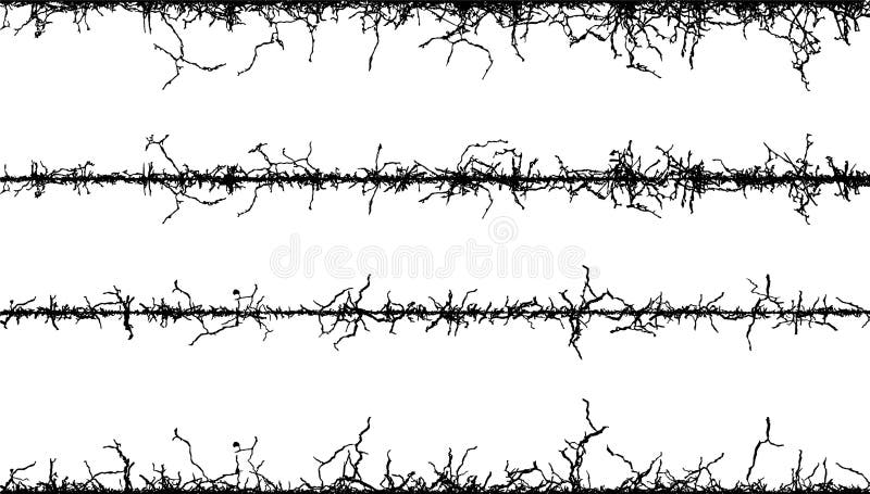 Barbed Wire Seamless Pattern, Barbed Wire Fabric Frame, Barbed Wire ...