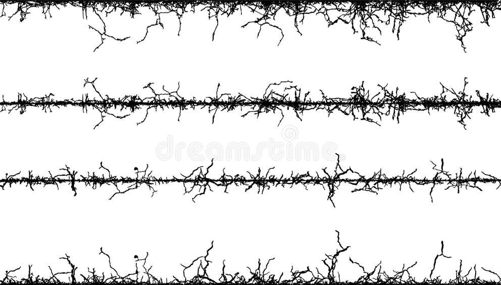 Barbed Wire Seamless Pattern, Barbed Wire Fabric Frame, Barbed Wire ...
