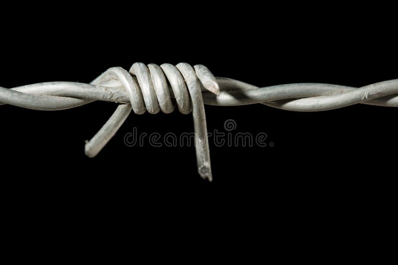 Barbed wire with blood stock image. Image of closeup, freedom - 9760313